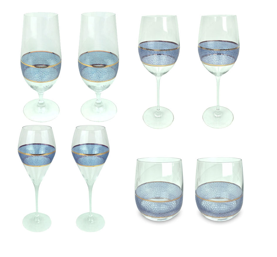 Panthera Indigo Glassware Collection – Material Possessions