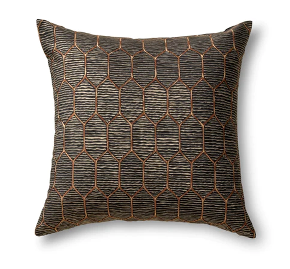Inro Pillow In Charcoal 24X24 – Material Possessions