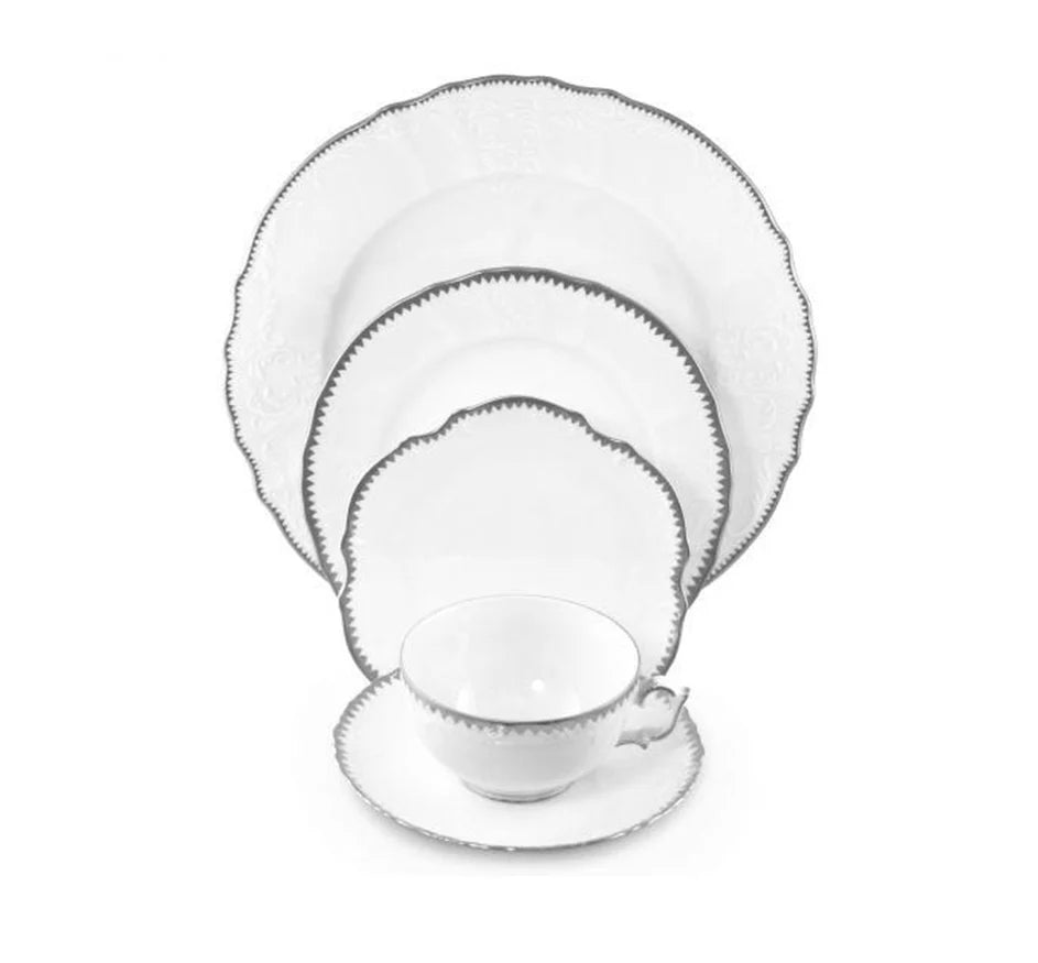 Simply Anna Dinnerware Collection in Platinum – Material Possessions