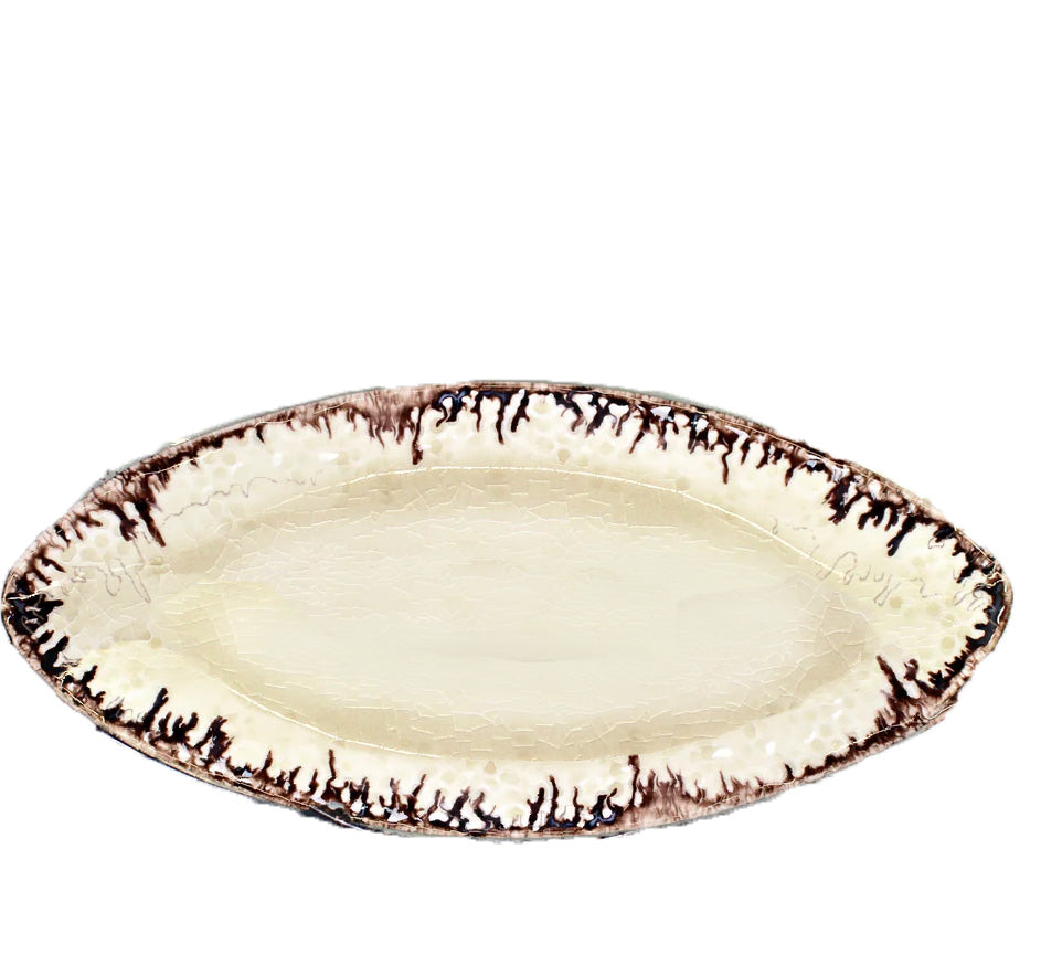 Large Oval Tray in Parchment – Material Possessions