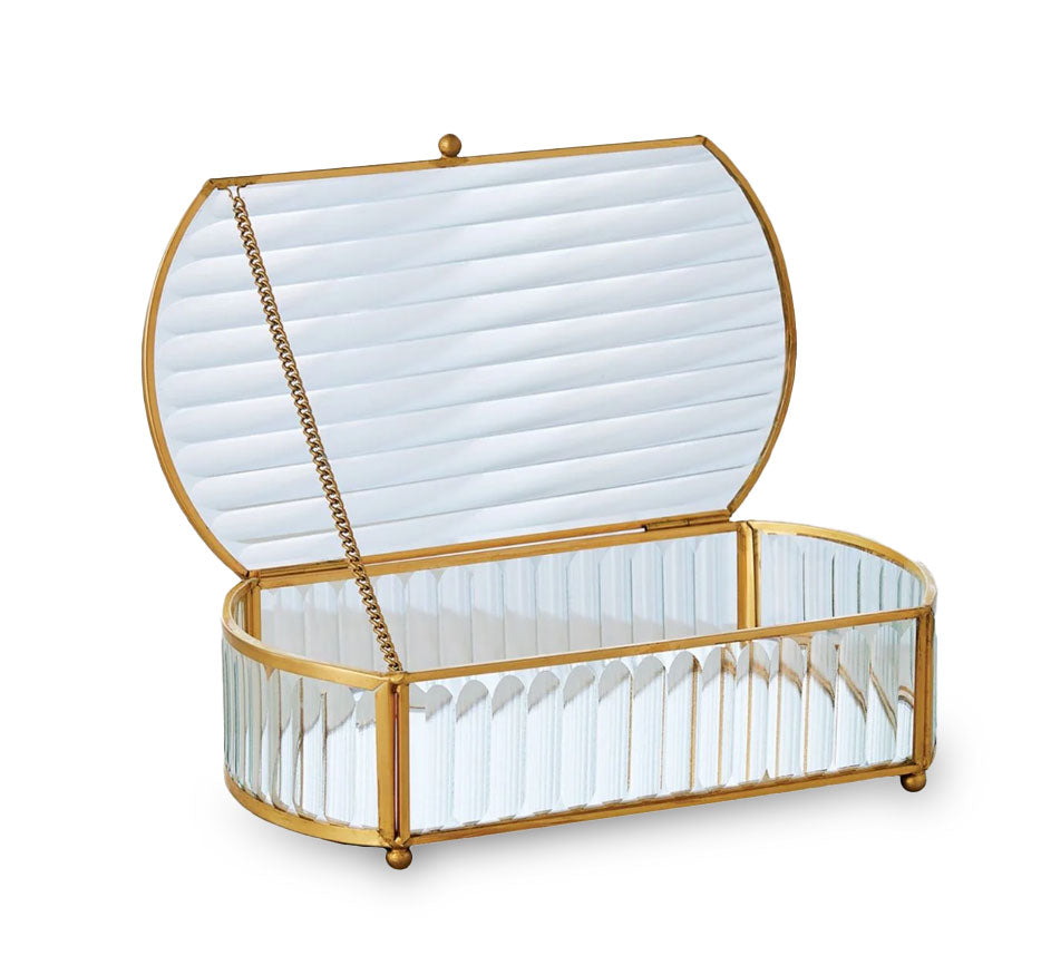 Reeded Oval Box in Small & Large – Material Possessions
