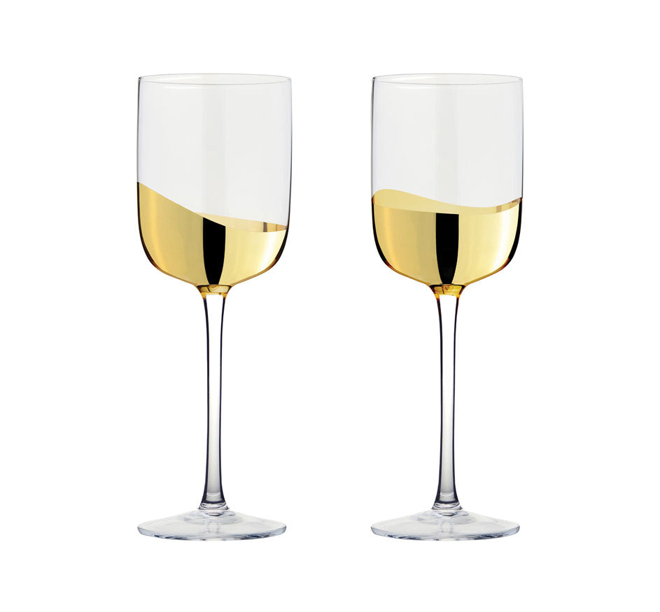 Wave Wine Glass (Available in 2 Colors) – Material Possessions